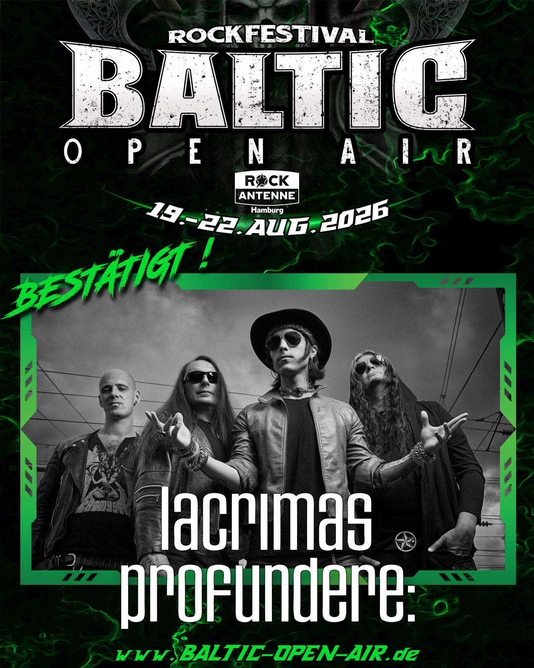 Lacrimas Profundere » Baltic Open Air in August 2026